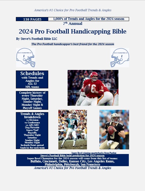 Football Bibles | Steve's Football Bible